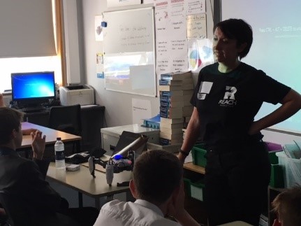 Career Foosteps at The John Cabot Academy - Inspiring The Future